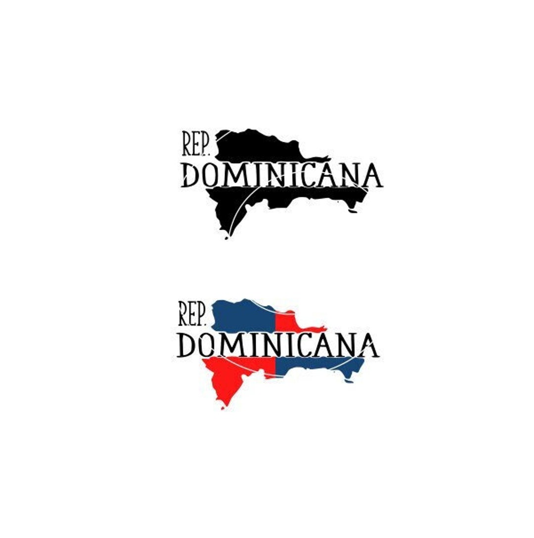 Dominicana Map Vector, Dominican Flag, SVG, Dxf, Png, Cricut, Cameo, 2 ...