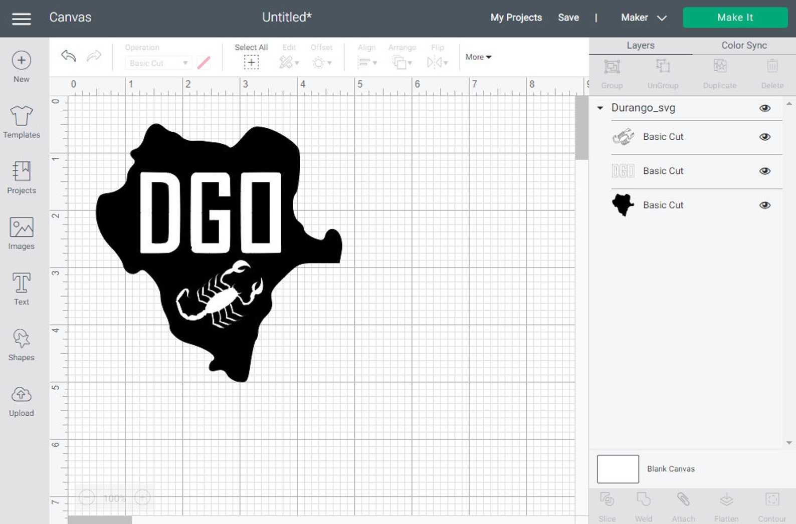 Durango Vector SVG Dxf Png Cricut Cameo mexico Flag - Etsy UK