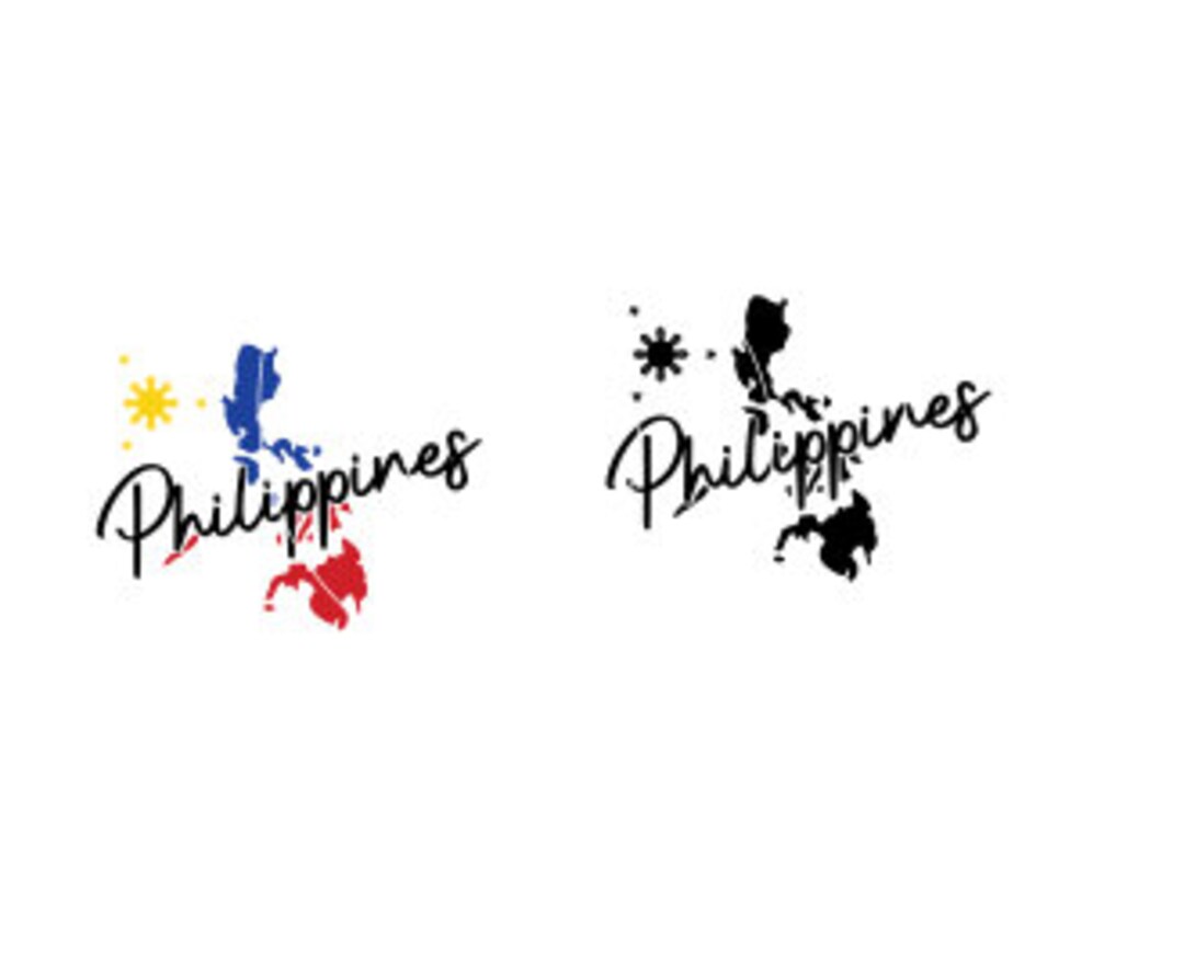 Philippines Map Vector, Philippines Flag, SVG, Dxf, Png, Cricut, Cameo ...