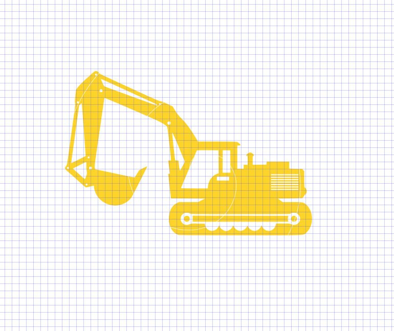 Bagger SVG dxf png cricut Cameo Bagger LKW | Etsy