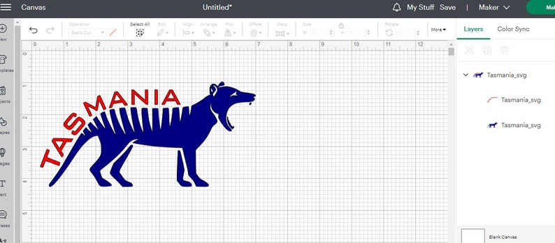 Tasmania Vector Tasmanian Devil SVG Dxf Png Cricut - Etsy