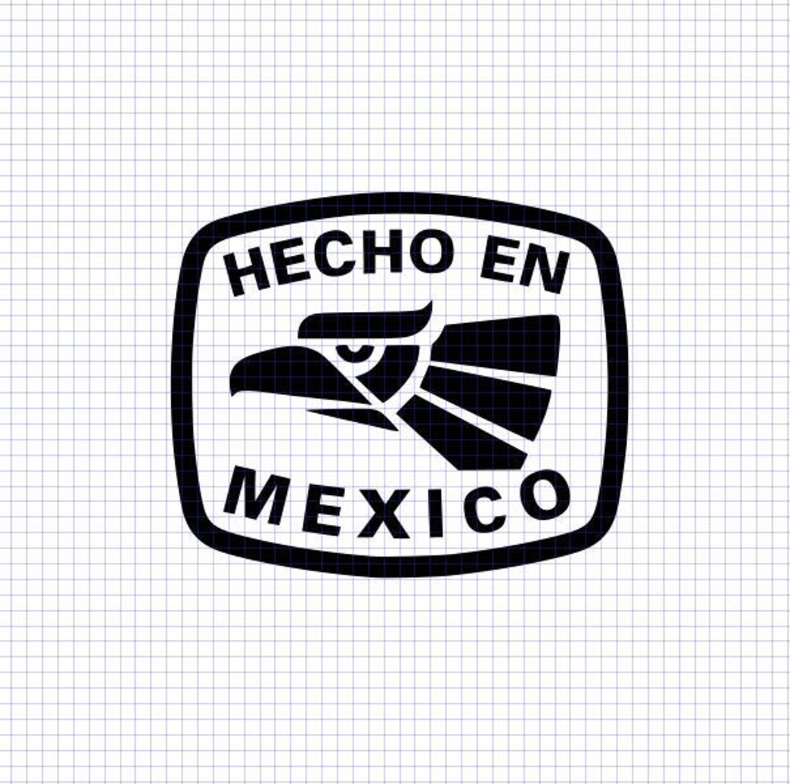 Hecho en Mexico SVG dxf png cricut cameo 2 designs | Etsy