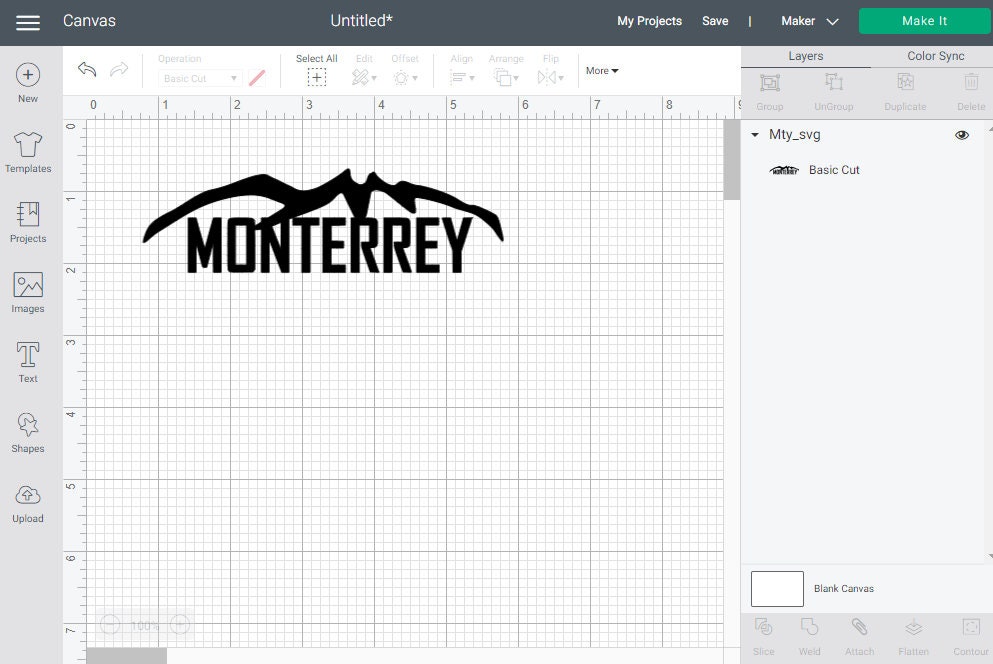 Monterrey Mexico SVG dxf png cricut cameo cerro de la | Etsy