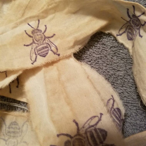 Sheer Bumble Bee Ribbon 1.5 Inches Yellow Black Bees - Etsy