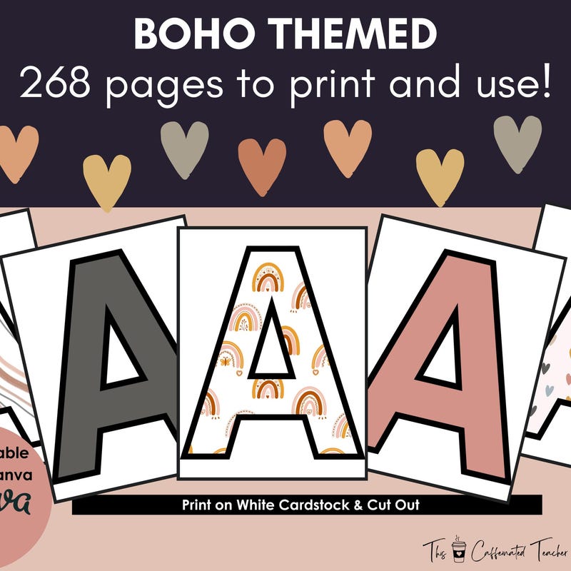 Bulletin Board Letters - Etsy