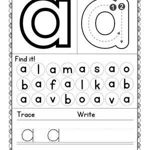 Alphabet Worksheets | Kindergarten Activities | Activities | Homeschool ...