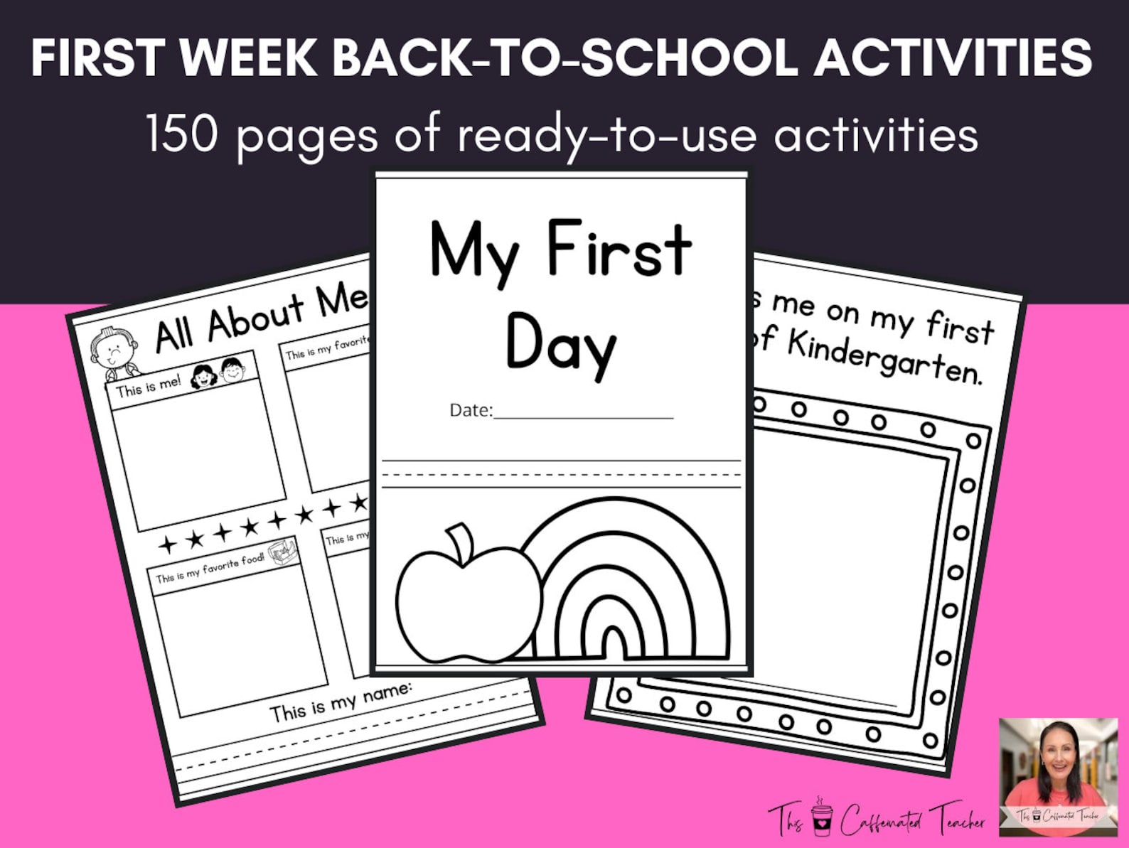 Back-to-school Activities: Preschool, Kindergarten, First Grade ...