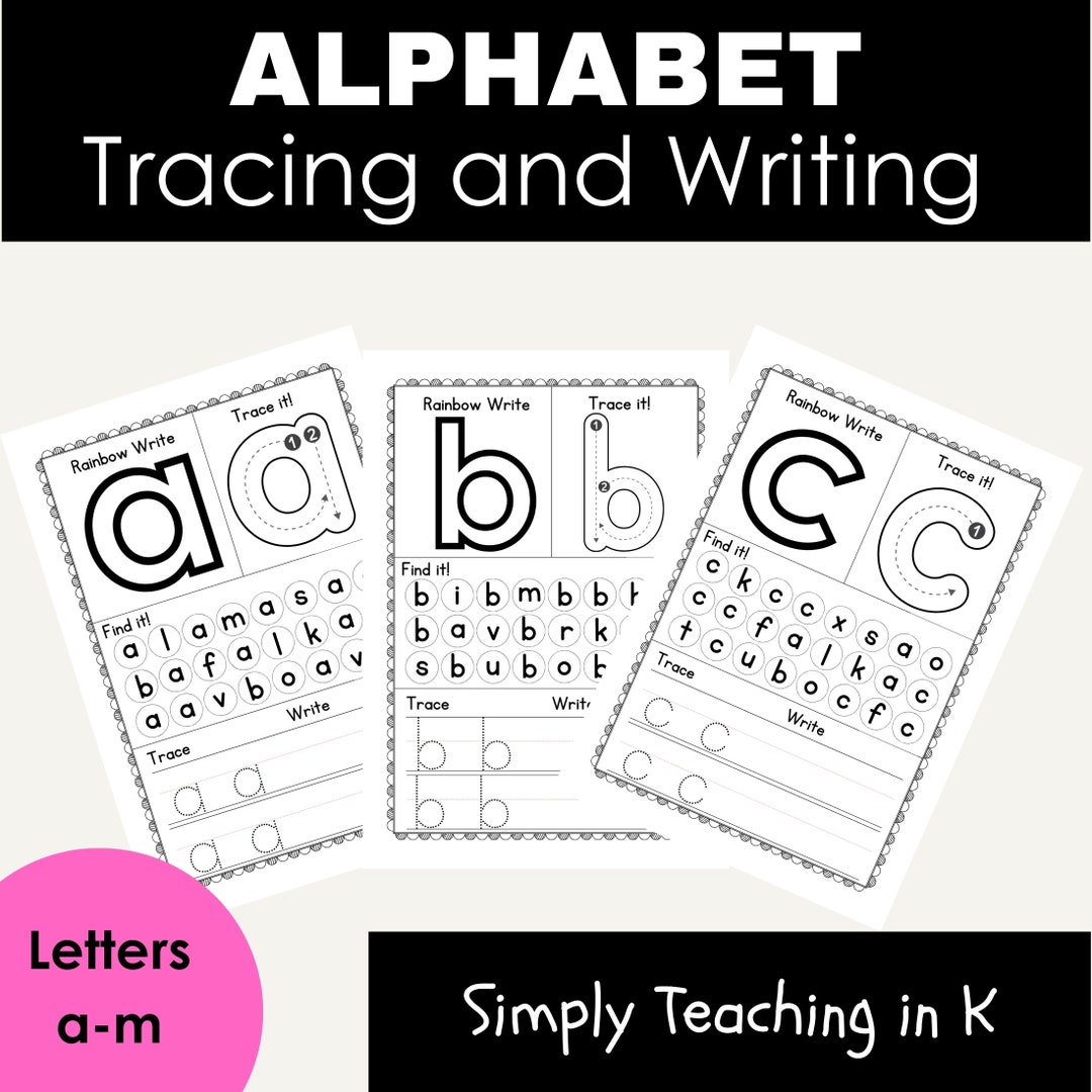 Alphabet Worksheets | Kindergarten Activities | Activities | Homeschool ...