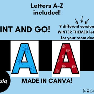 Bulletin Board Letters Printable Bulletin Board Letters Ready to Use ...