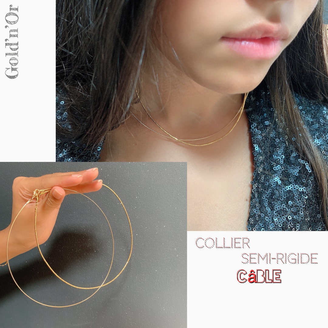 Series of Semi-rigid CABLE COLLARS, Shape Memory, High Quality ...