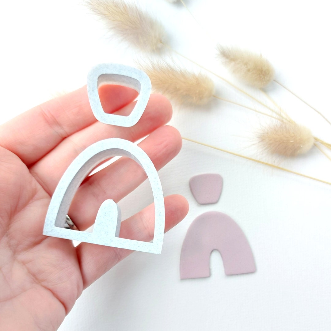 Daria Arch Clay Cutter Boho Arch Cutter 2 Piece Set Clay - Etsy