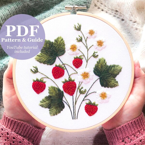 Hand Embroidery Patterns - Etsy