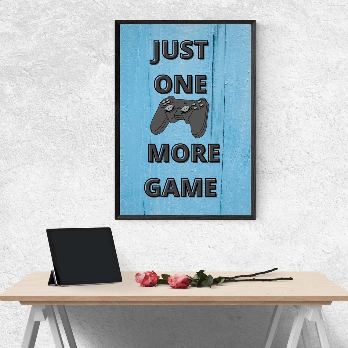 Just One More Game Poster - Etsy
