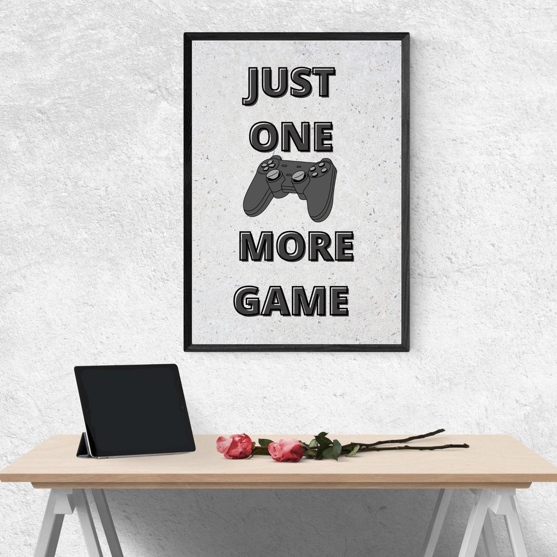 Just One More Game Poster - Etsy