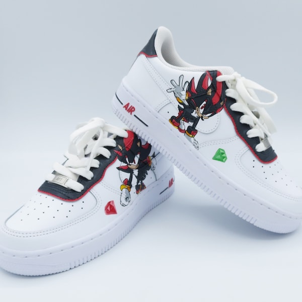 Shadow the Hedgehog Shoes - Etsy