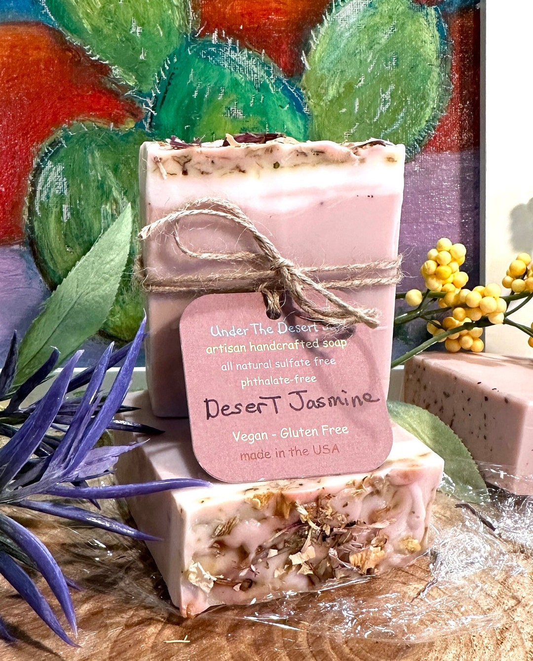 Handmade Jasmine Soap Bar Handmade Soap Bar Luxurious Soap Etsy