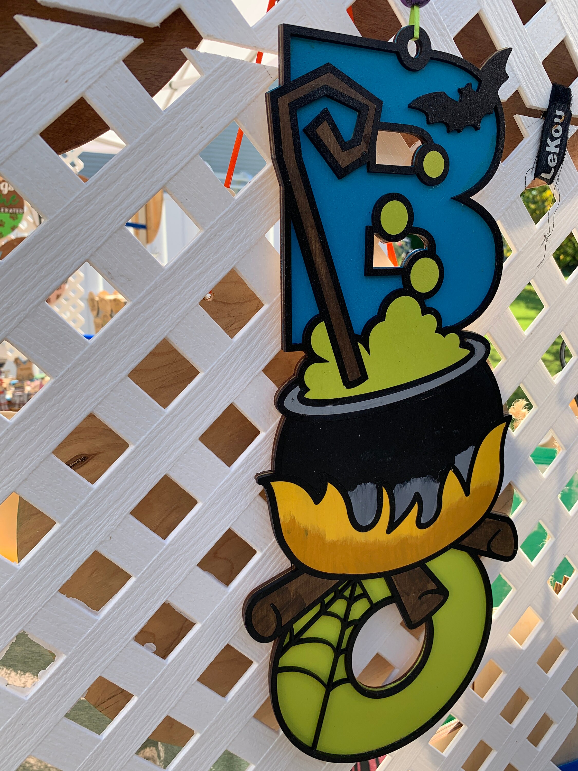 Cauldron Halloween Sign, Halloween Door Decor, Wood Sign, Halloween ...