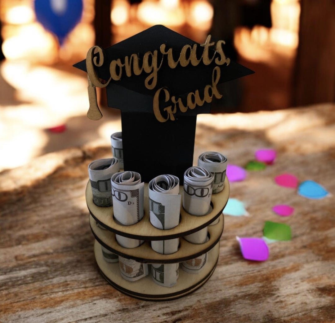 Graduation Money Tree Gift: Hand-painted - Etsy