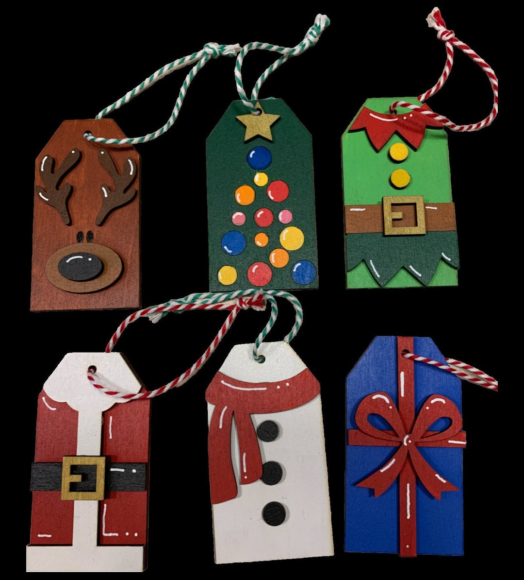 Christmas Gift Tags, Specialty Gift Tags, to and From Tags, Holiday ...