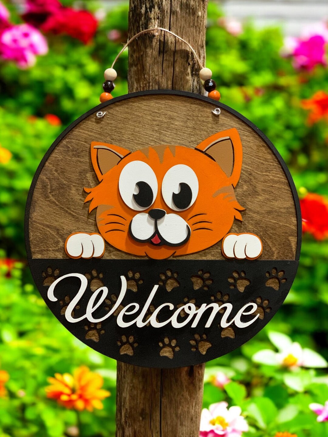 Cat Lover Porch Sign – the Purr-fect Addition to Any Pet-friendly Home ...