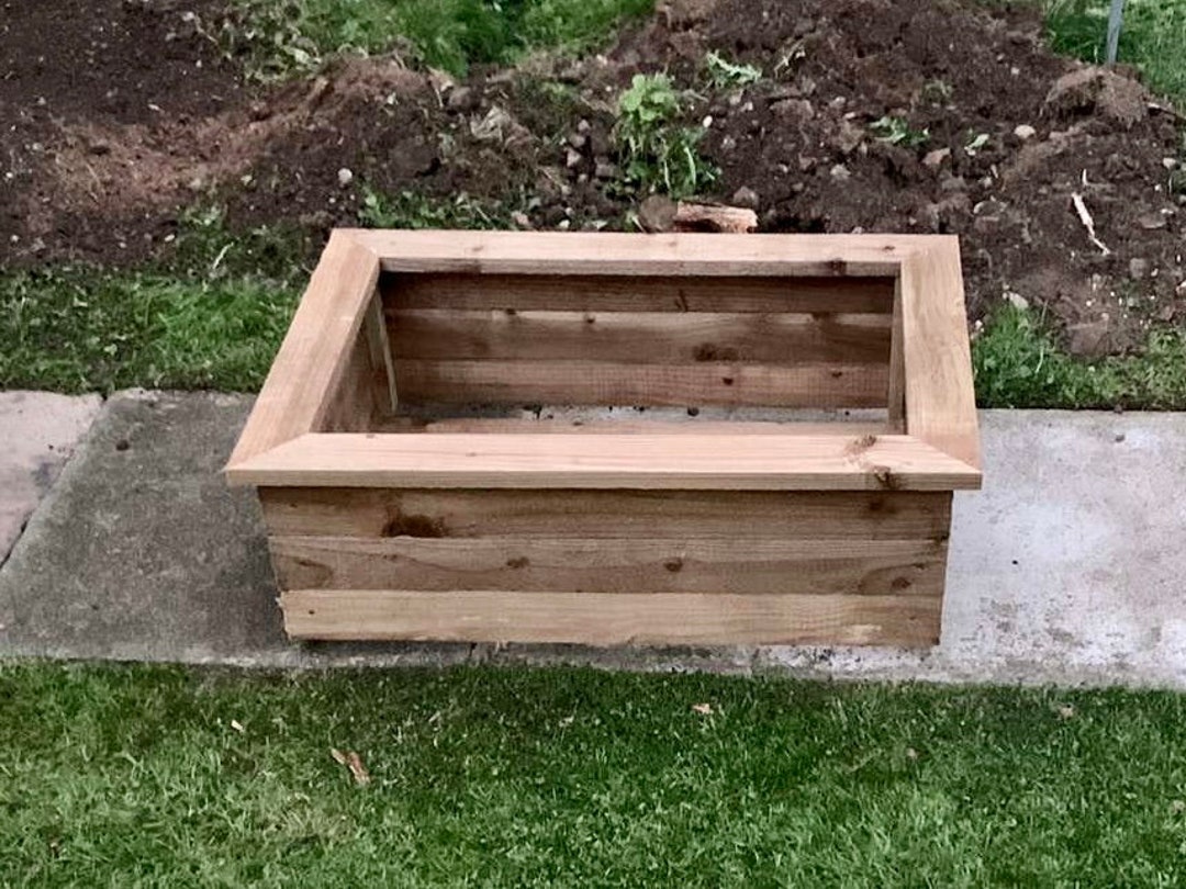 Handmade Rustic Garden Planter - Etsy