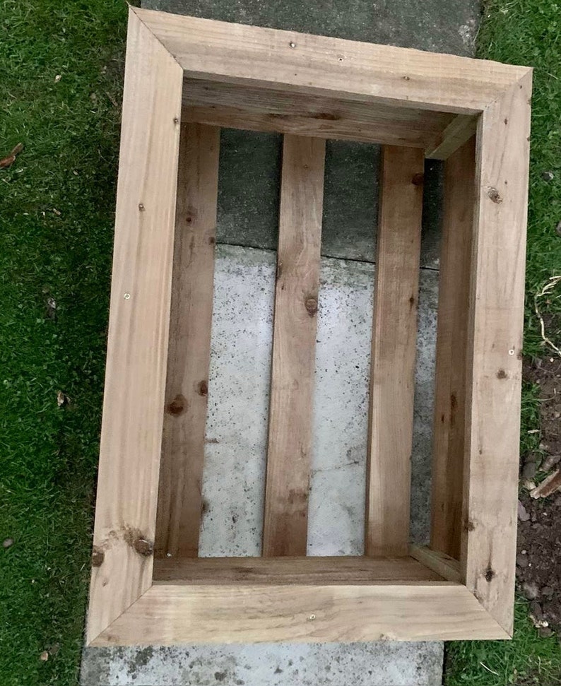 Handmade Rustic Garden Planter - Etsy