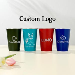 Personalized LOGO Stainless Steel Tumblers/ Custom Stainless Steel Cups ...