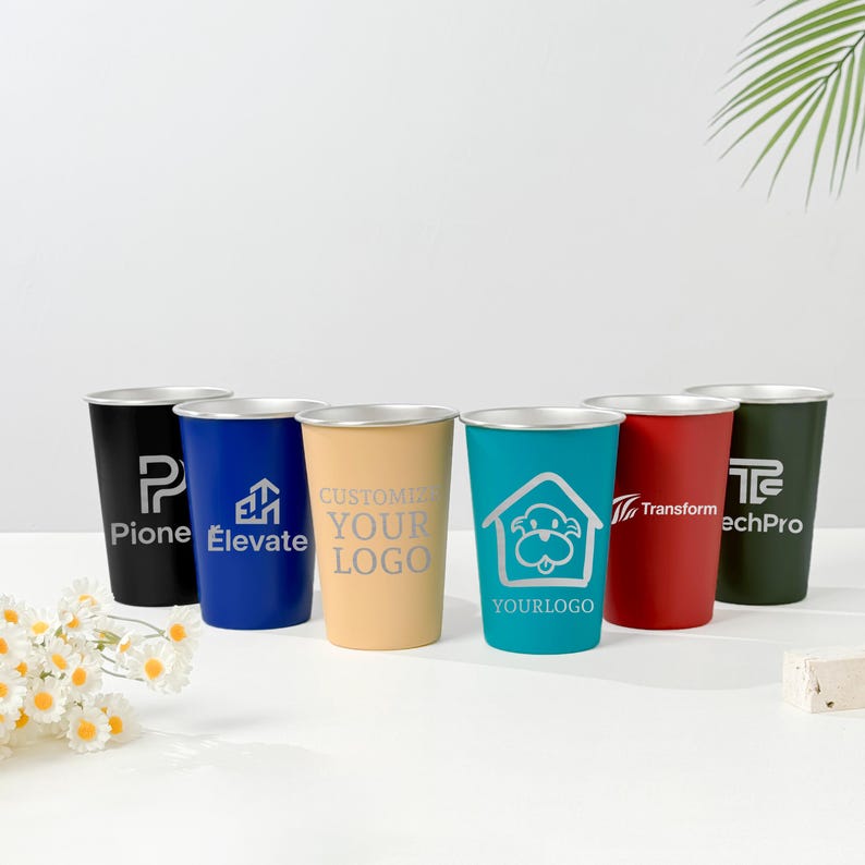 Personalized LOGO Stainless Steel Tumblers/ Mug Gift for Camping ...