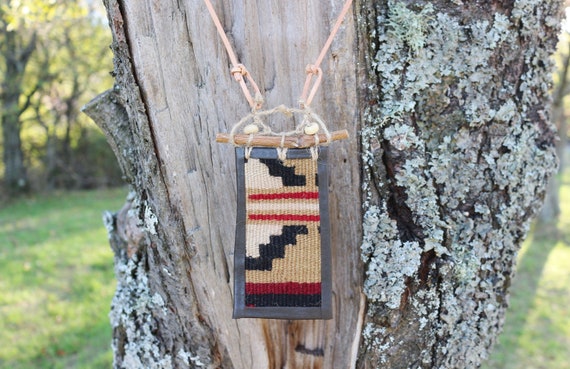Aztec Weave Jewels Fiber Rustic Macrame Hand-woven Village | Etsy