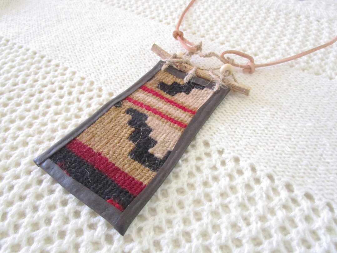 Aztec Weave Jewels Fiber Rustic Macrame Village Rag - Etsy