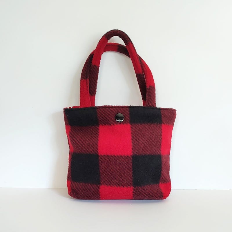 Plaid Handbags - Etsy