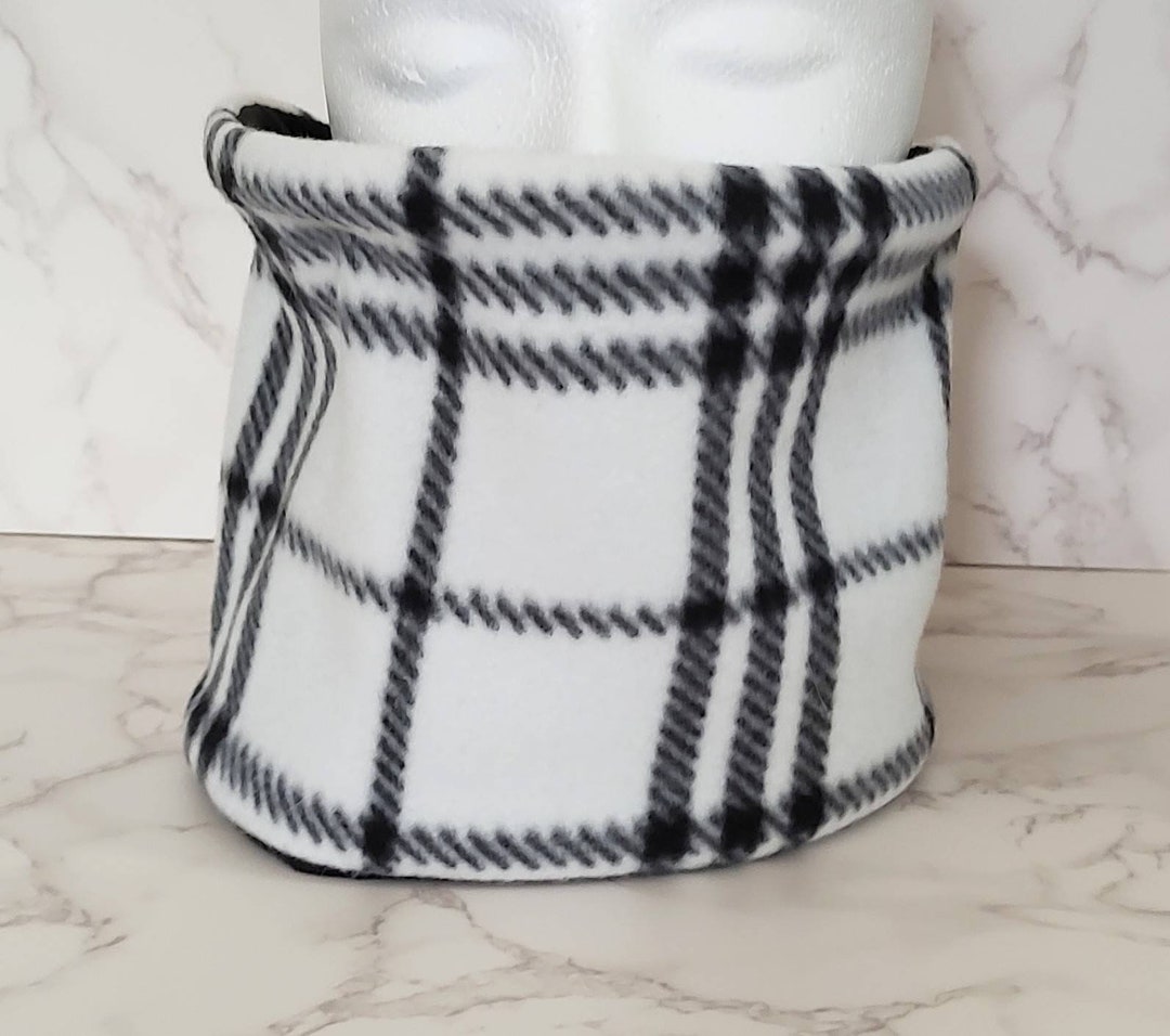 Reversible Fleece Neck Gator I Winter Neck Gaiter - Etsy