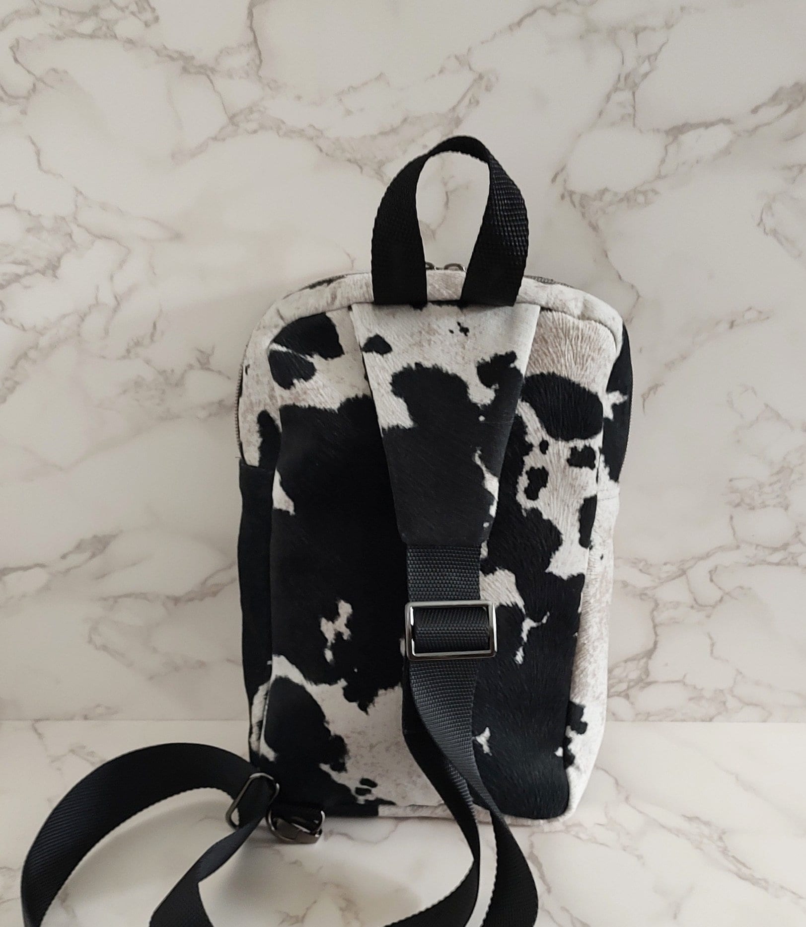 Cow Sling Bag, Cow Bag, Black Cow Bag, Black Bag, Winter Bag, Cow Sling ...