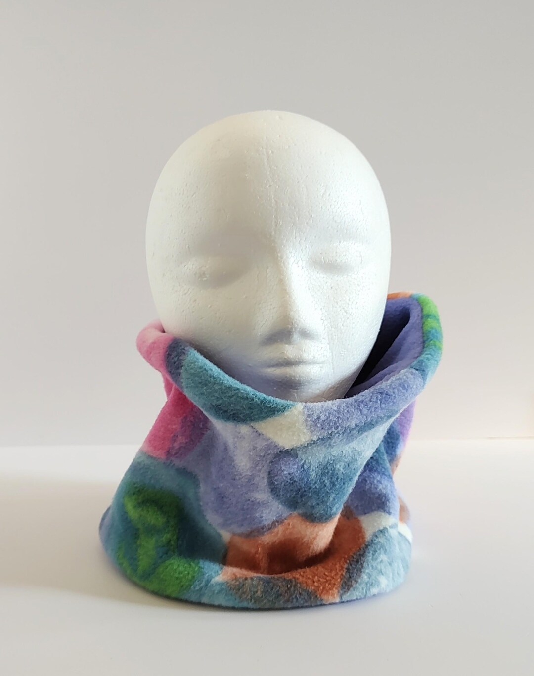 Reversible Fleece Neck Gator, Winter Neck Gaiter, Fleece Gator, Neck ...