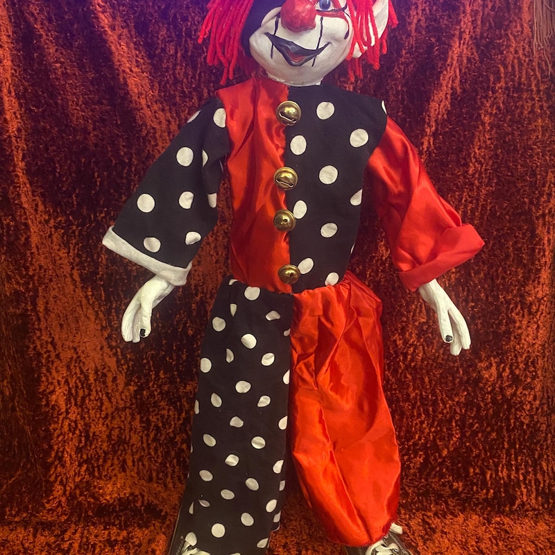 Handmade Ooak Clown Doll - Etsy