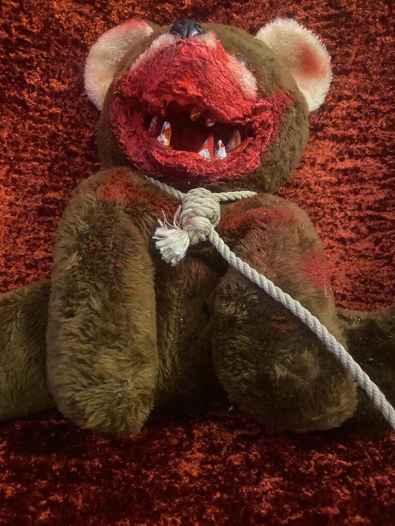 Creepy Teddy Bear. - Etsy