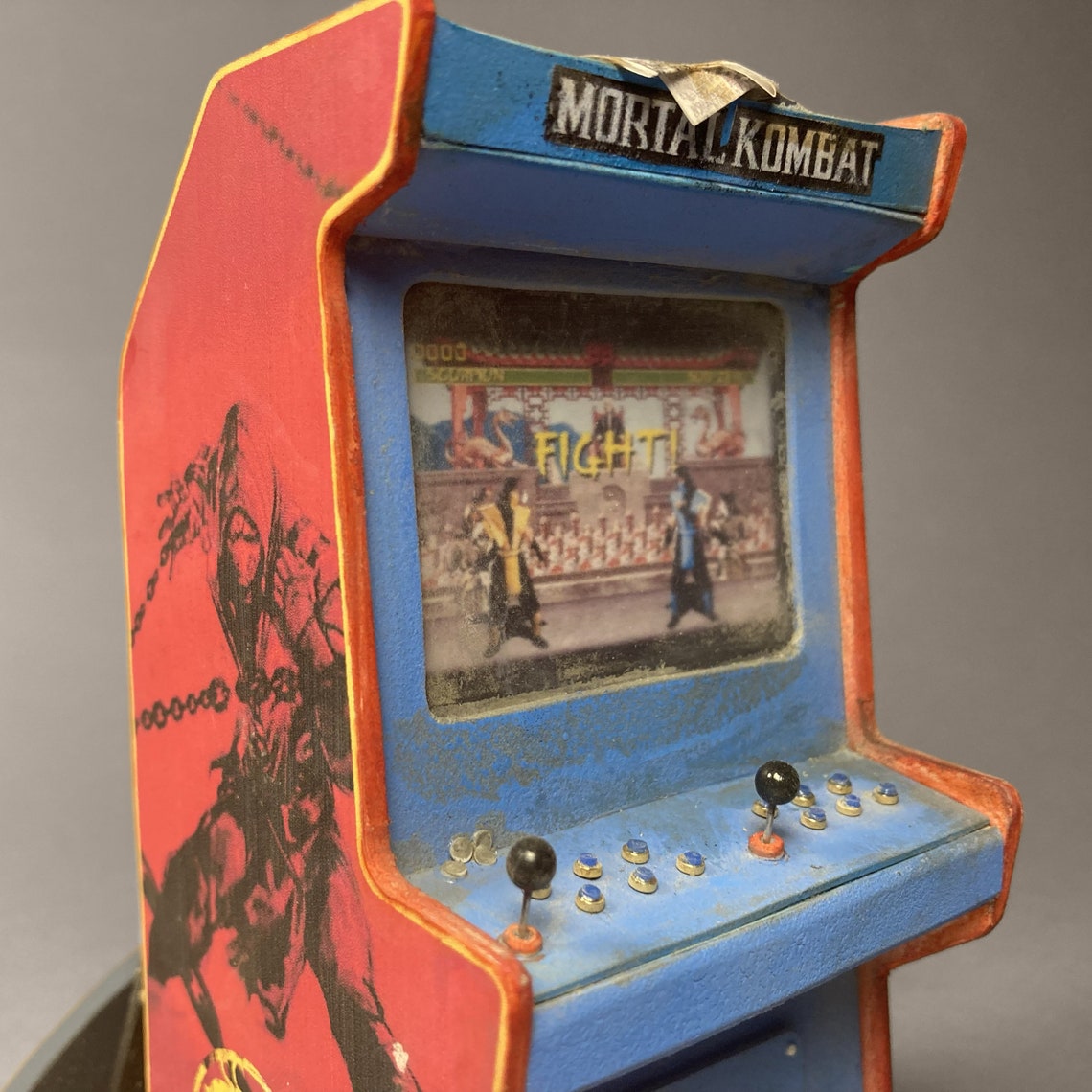 Arcade Machine Miniature Diorama 14cm Height 1:12 100% | Etsy