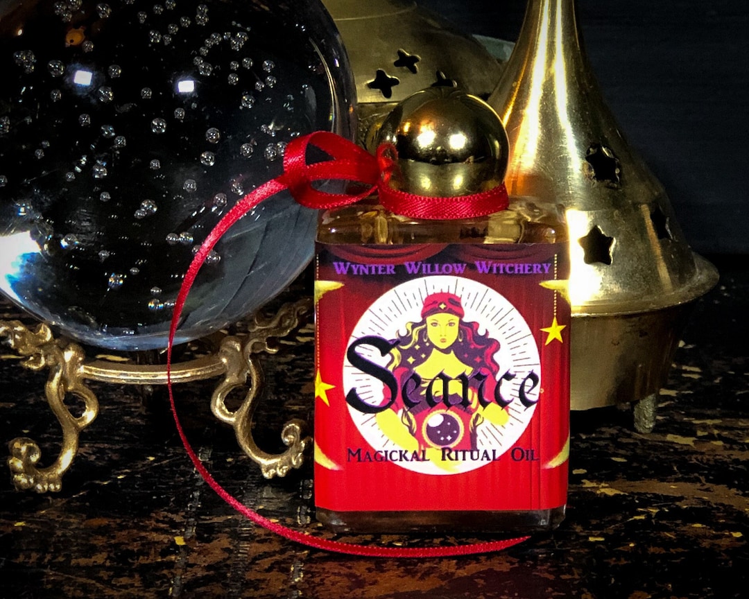 Seance Ritual Oil to Assist in Spirit Communications, Necromancy, Quija ...