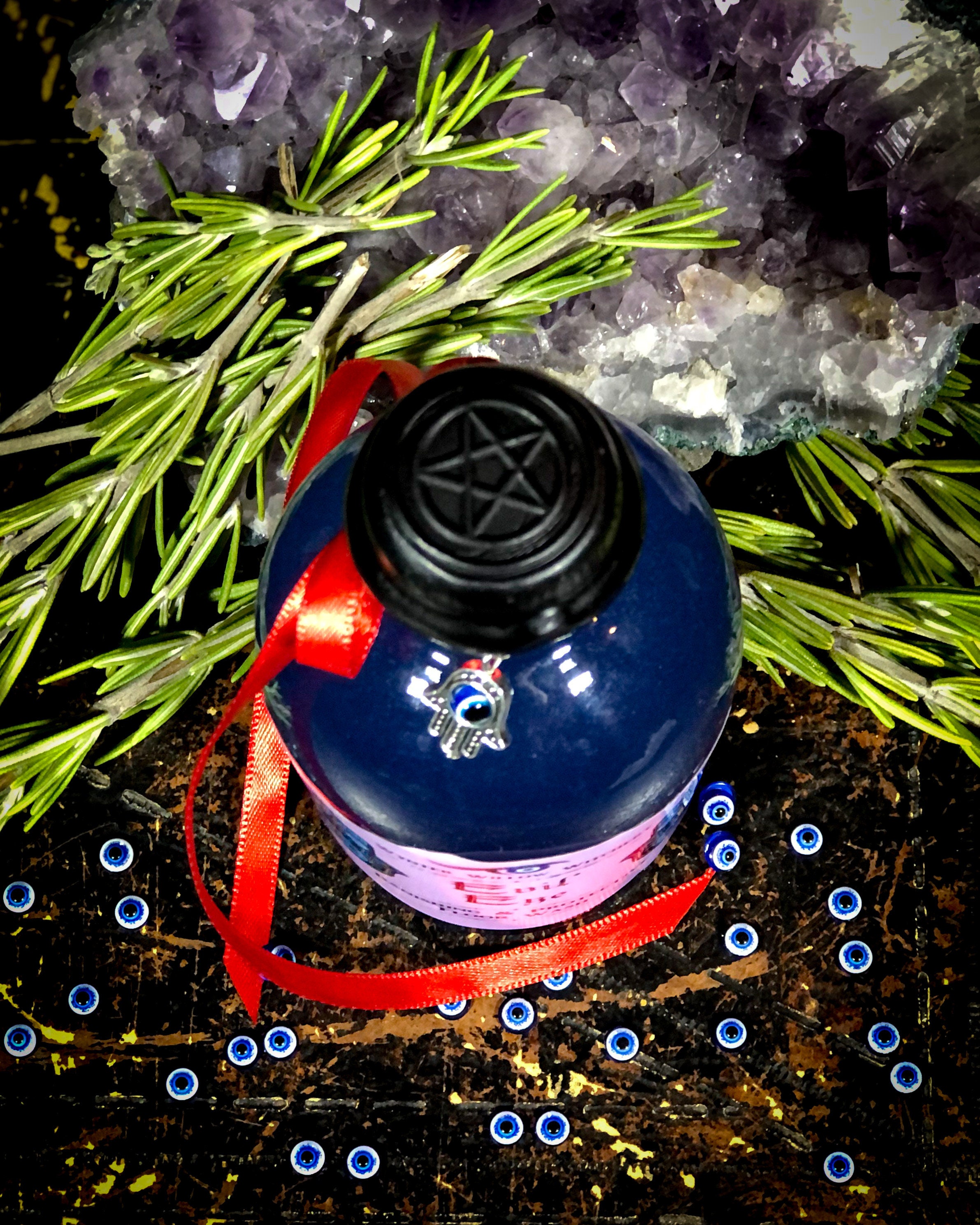 Evil Eye Removal Floor Wash: Spiritual Home Cleansing Potion, 8-ounce ...