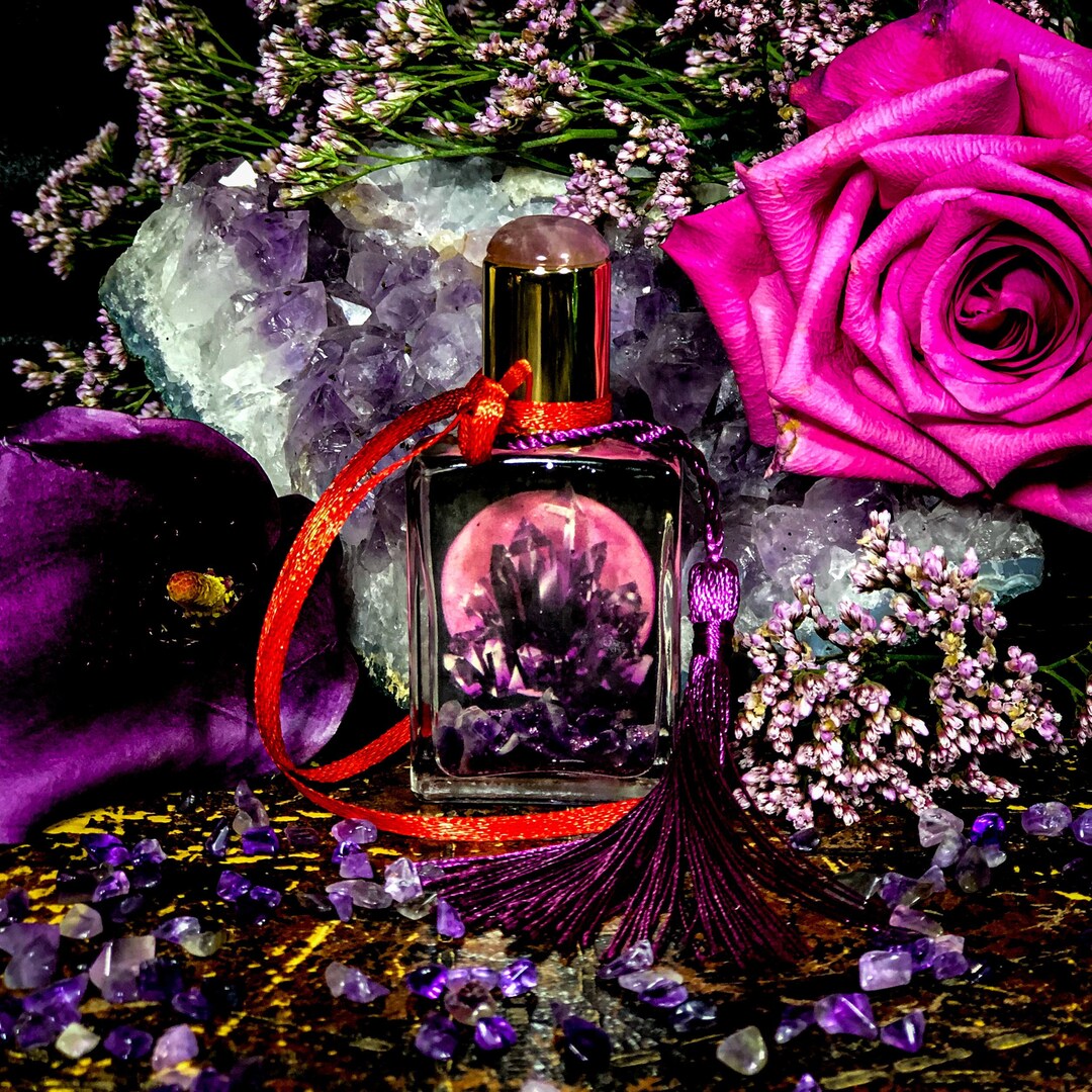 NEW Moonlit Amethyst Perfume, Magical Perfume, Witch Perfume, Amethyst ...
