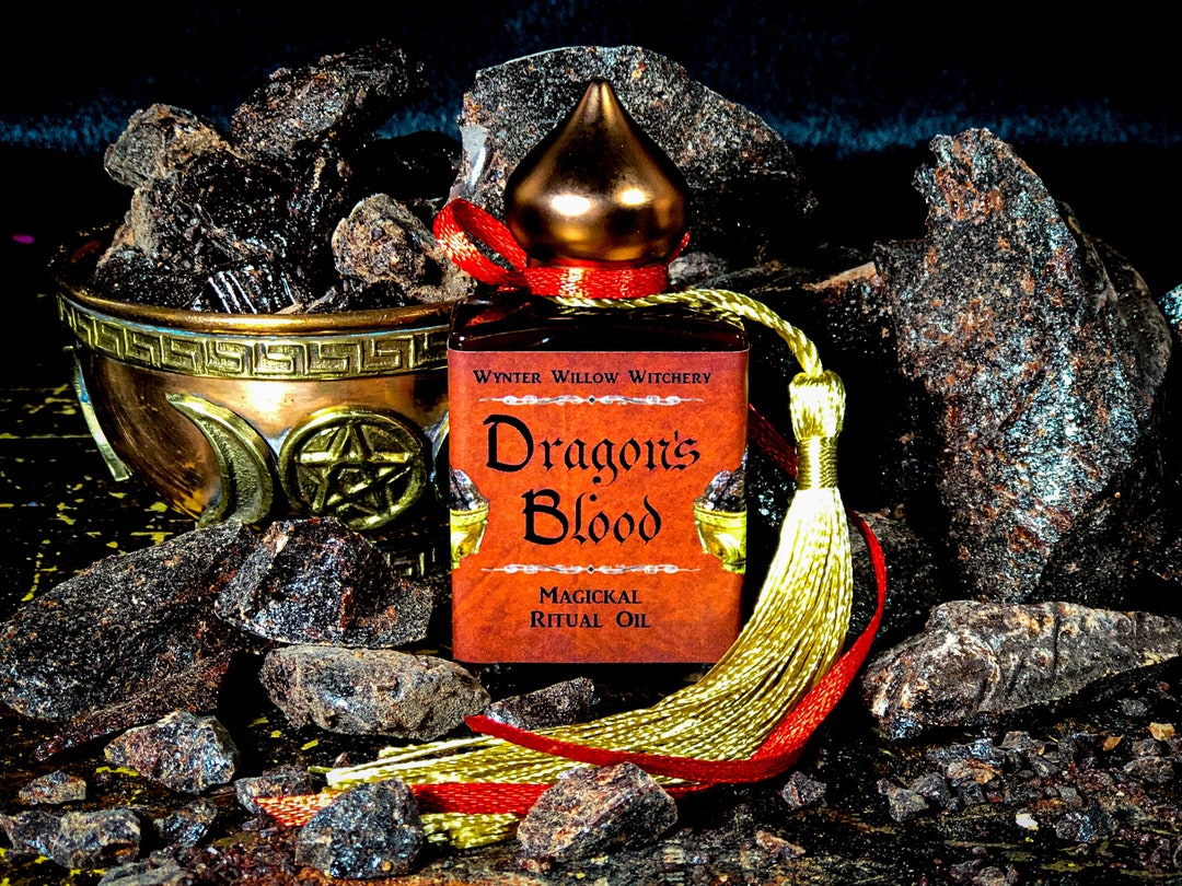 Dragon’s Blood Ritual Oil, Magickal Amplifier, Power Moves, Dragon’s ...
