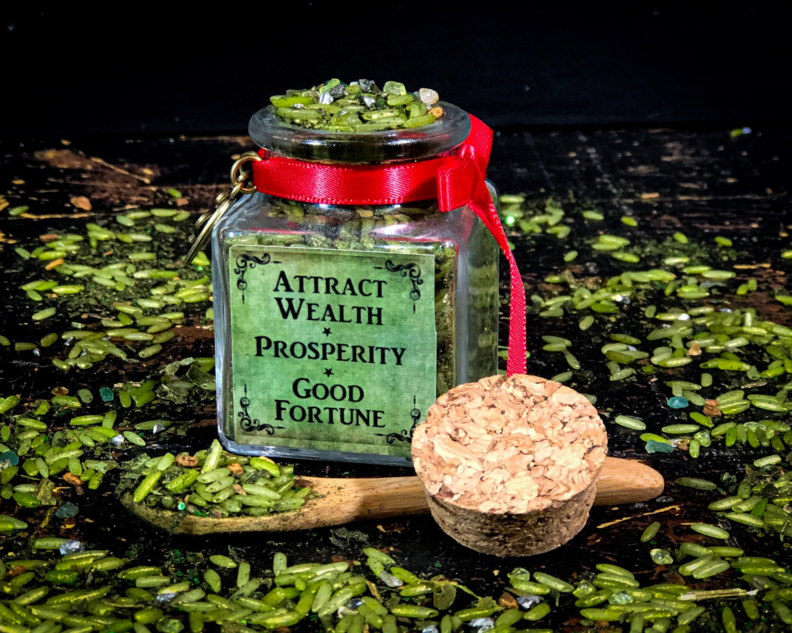 Lucky Green Money Rice to Always Have Cash on Hand. - Etsy