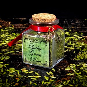 Lucky Green Money Rice to Always Have Cash on Hand. - Etsy
