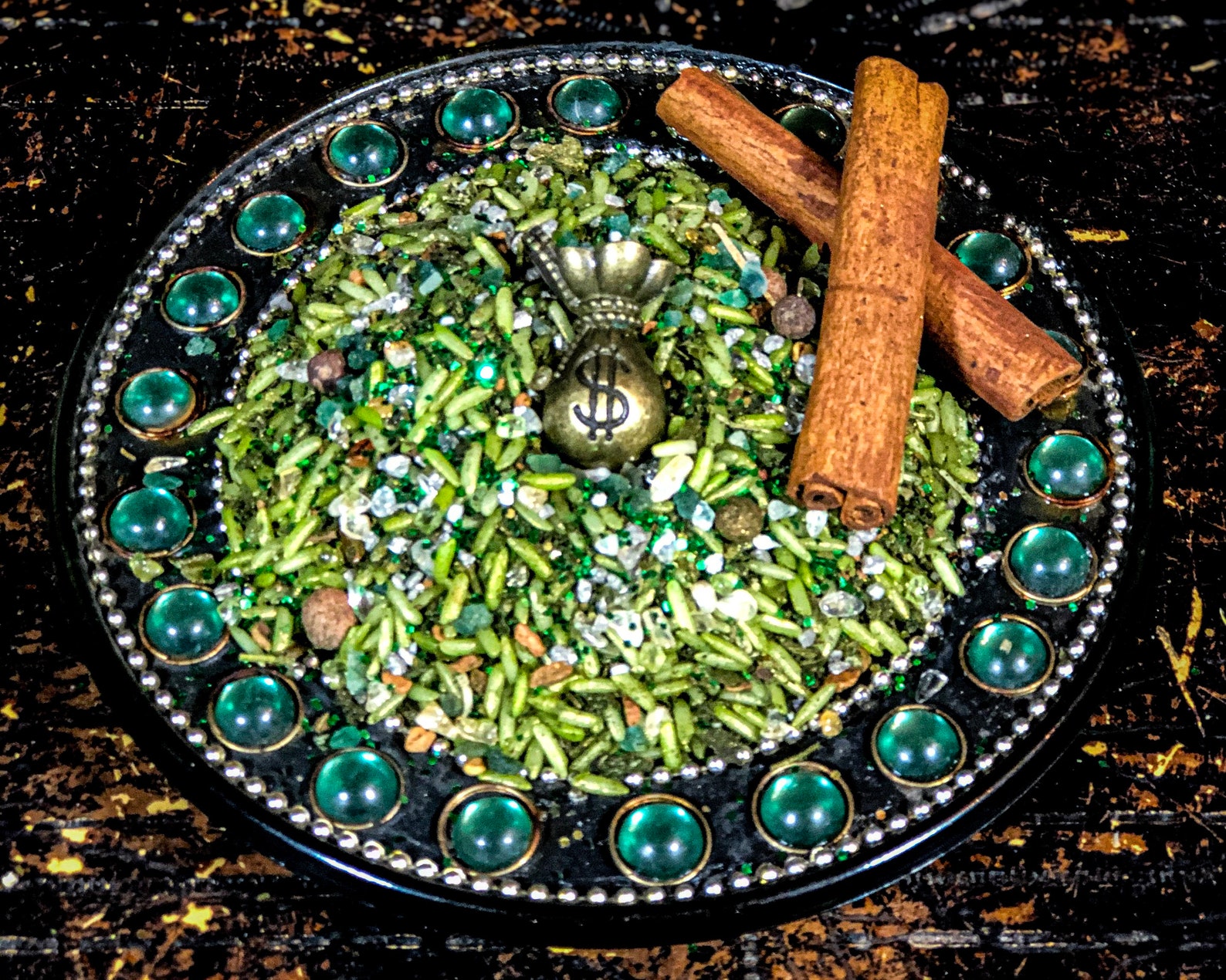 Lucky Green Money Rice to Always Have Cash on Hand. - Etsy