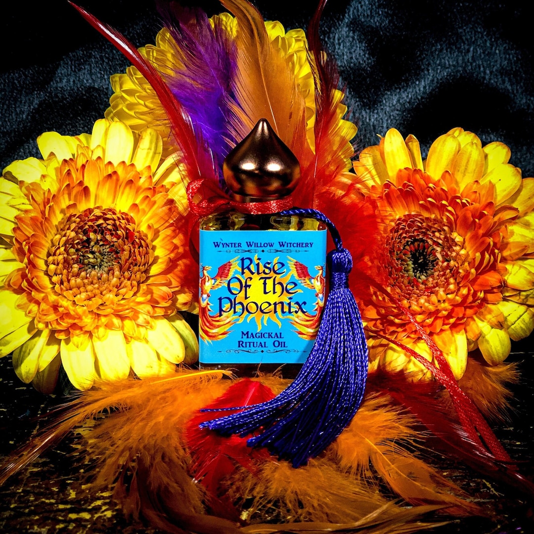 Phoenix Ritual Oil, Blessed by the Sun, Benu Ritual, Amun-ra Ceremony ...