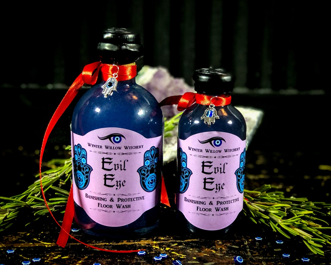 Evil Eye Removal Floor Wash: Spiritual Home Cleansing Potion, 8-ounce ...