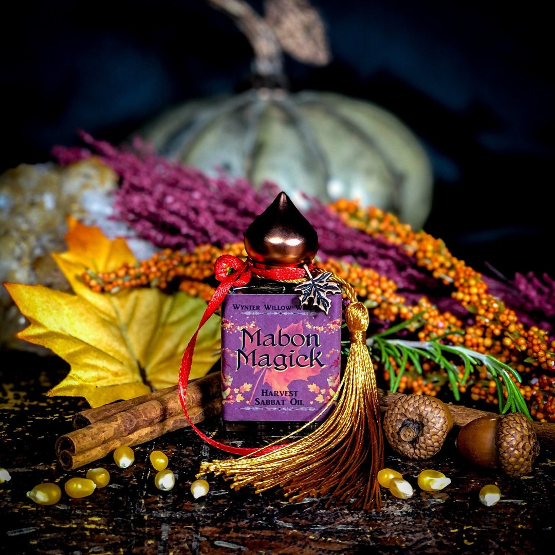 NEW Mabon Ritual Oil, Mabon Magick, Gratitude and Thankfulness, Autumn ...