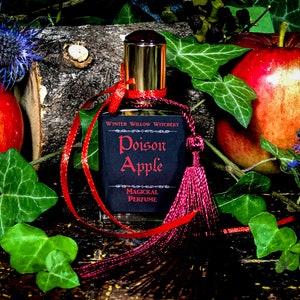 NEW!!! Poison Apple Magickal Perfume, Dark Fairy Tale Fragrance, Witch ...