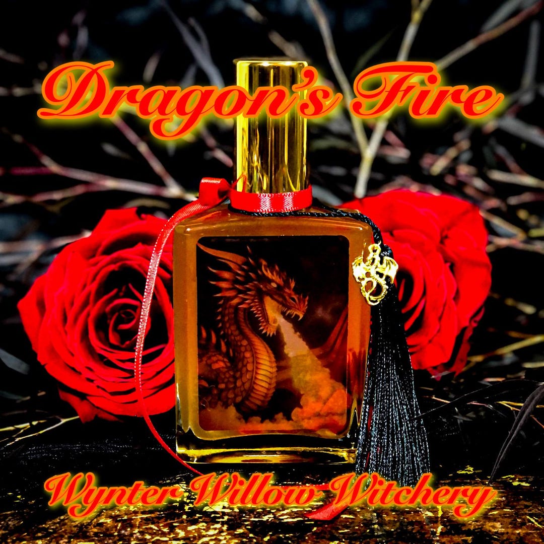 Dragon's Fire Perfumed Goddess Body Oil: Passion & Seduction, Mars ...