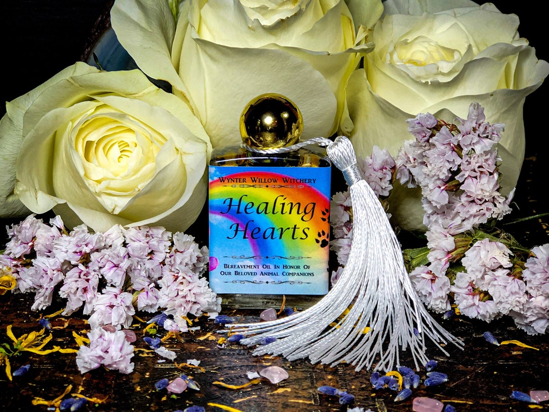 Pet Loss Ritual Oil: Grief Healing, Sympathy Gift - Etsy